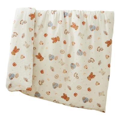 A类纯棉被套纱布无荧光儿童全棉