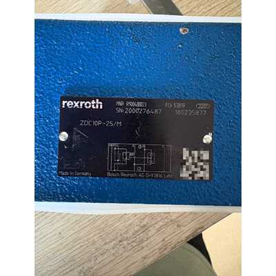 压力补偿器R900488023 ZDC10P-25/M德国力