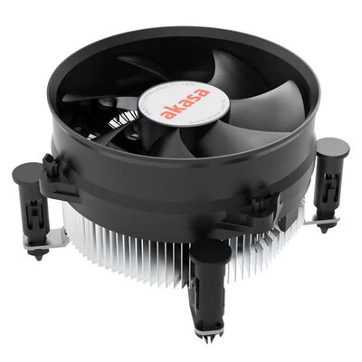 AKASA下压式铝CPU散热器1700静音