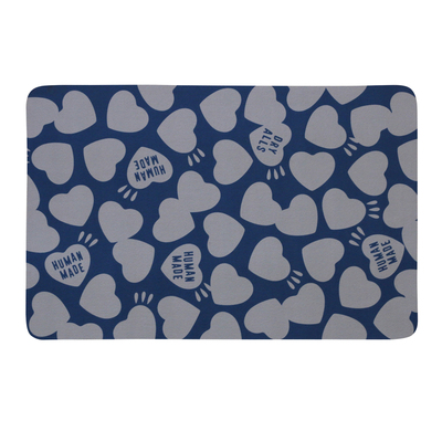 潮牌爱心硅藻泥地垫防滑吸水