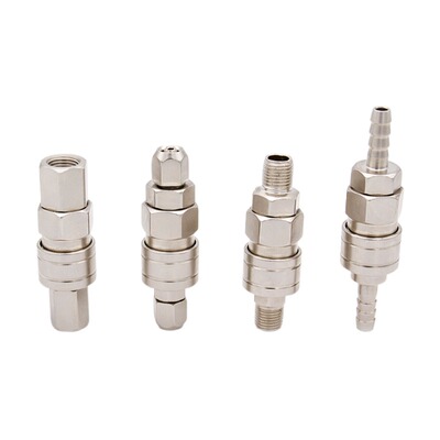 气泵自锁接头气动工具单通内外丝