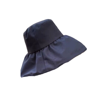 直接丢掉阳伞黑胶涂层帽子防风绳