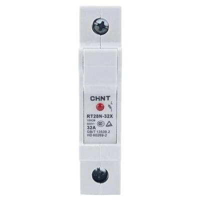 正泰熔断器保险丝底座RT28N