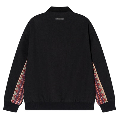 AFGK25FW民族风拼接底特律夹克