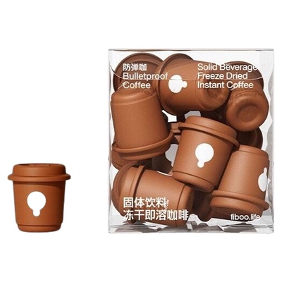 fiboo她练防弹咖啡白芸豆速溶美式生酮碳水阻断燃减代谢提神