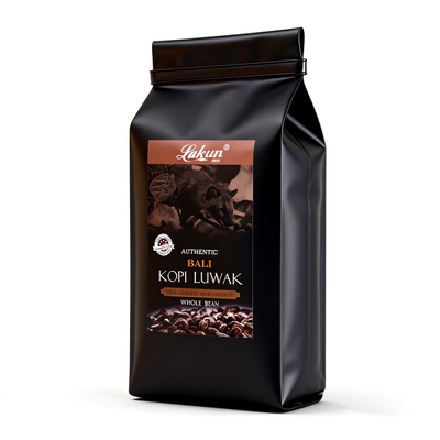 印尼进口猫屎咖啡豆中深度烘焙