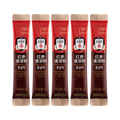 正官庄红参速溶粉人参红参茶