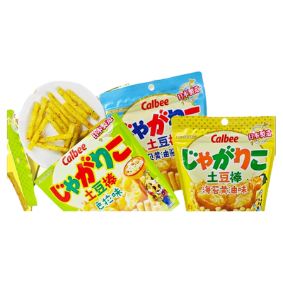 卡乐比土豆棒沙拉黄油芝士多口味