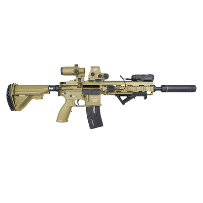 全金版司骏HK416D电动火控连发步枪顶配真人CS玩具枪wargam发射器