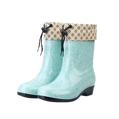 回力雨鞋女时尚款外穿加绒加厚