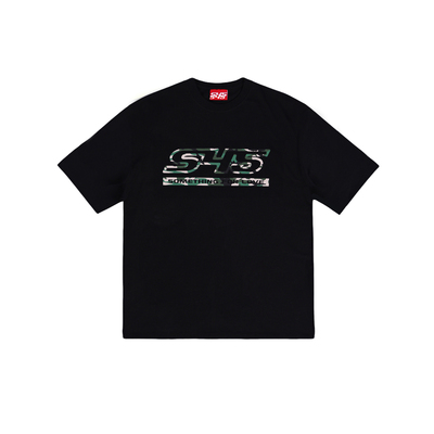 S45迷彩变形logo宽松短袖T恤