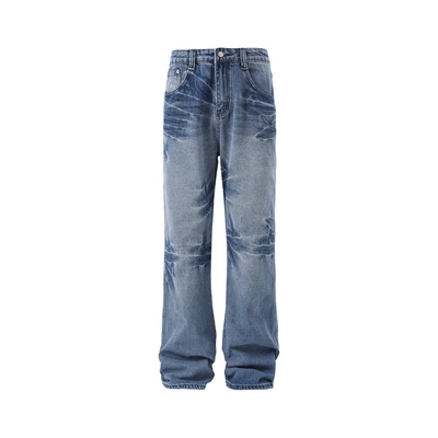 Ave.29th美式高街直筒微喇牛仔裤