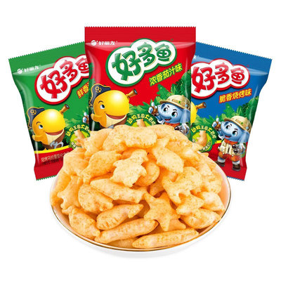 好丽友好多鱼中国大陆饼干