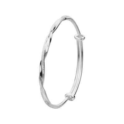 顺钦银楼足银手镯