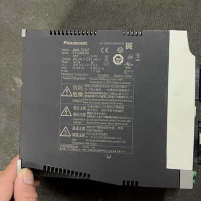 松下伺服驱动器MDDLT55SF，1.5KW，