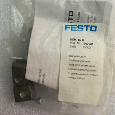 议价全新原装正品德国FESTO缓冲器安装支架 547901 DSM-16-B正品