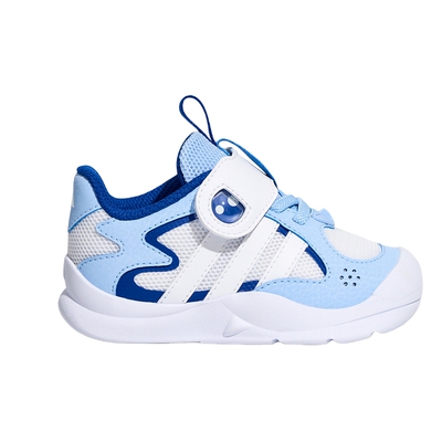 adidas阿迪达斯男婴童婴童防滑耐磨网面透气魔术贴运动鞋 KH6635