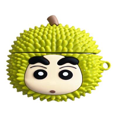 立体榴莲小新适用于红米buds 7s蓝牙耳机保护套6活力版硅胶耳机壳5Pro防摔6s少女心4Pro卡通buds6青春版萌系