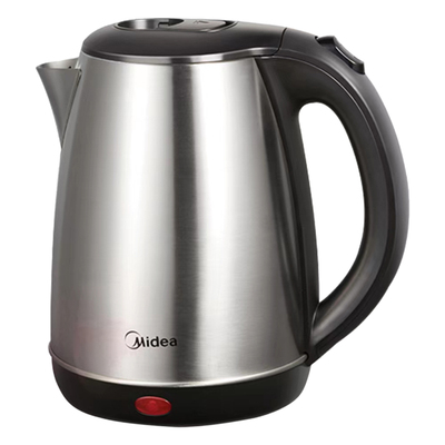 美的电热水壶304不锈钢1.7L