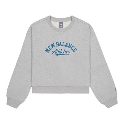 New Balance/NB正品2025新款女子轻便透气卫衣套头衫NCE43112-MGR