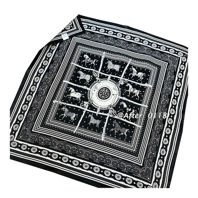 真丝小方巾杭州夏季脖子春秋