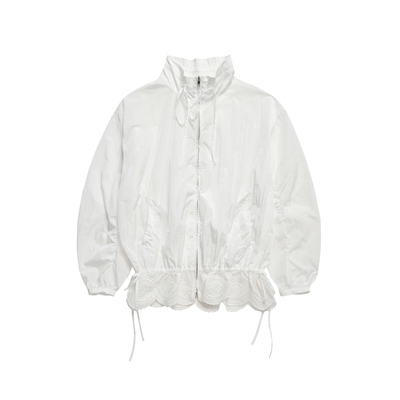 VVNK JANE PLUS2026春季新款绣花抽绳外套女J620362059C