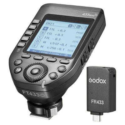 【新品】Godox神牛FT433佳能尼康索尼引闪器TTL相机闪光灯配件单反微单兼容AD200proIIAD600proIIAD600BMII