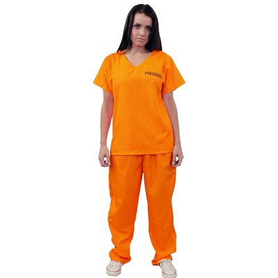 万圣节囚犯服装角色男女装扮