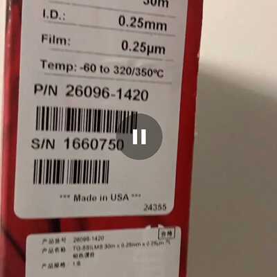 议价?30m0.25mm0.25μm 色谱柱26096-1420 全新未，原包装，