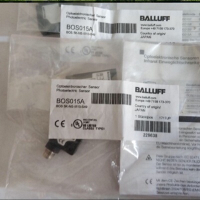 议价BOS015A BOS  5K-NS-IX10-S49原装正品BALLUFF巴鲁夫BOS01J4