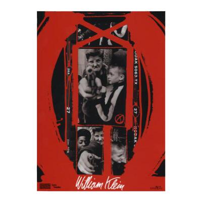 现货【大开本】廉克莱恩William Klein retrospective relie威廉克莱恩 回顾 艺术原版 原版进口 摄影画册 华源时空
