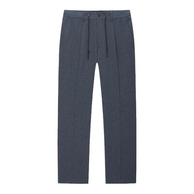 雅格狮丹男士休闲松紧抽绳长裤