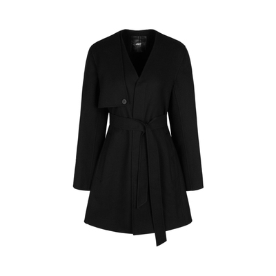 JNBY/江南布衣通勤V领昵大衣