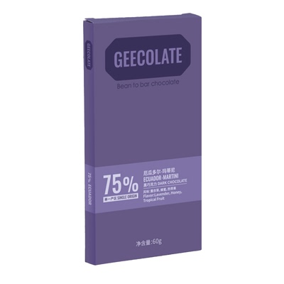GEECOLATE厄瓜多尔75%黑巧克力