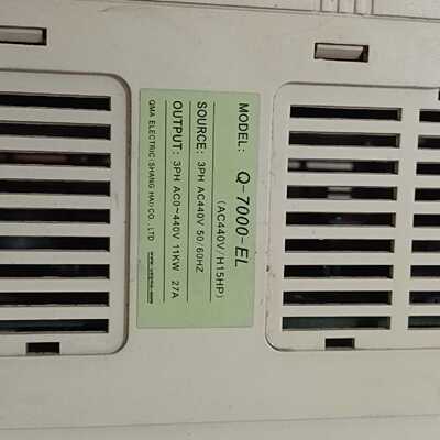 议价：酷玛QMA酷马变频器Q-7000-EL 11KW