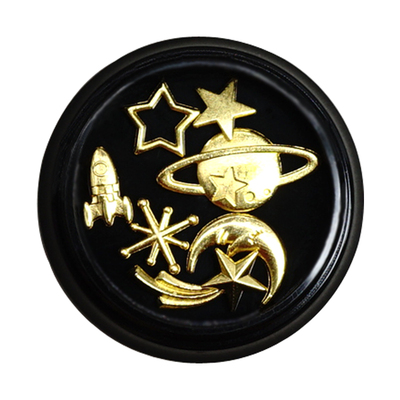 水晶滴胶装饰配件星空合金