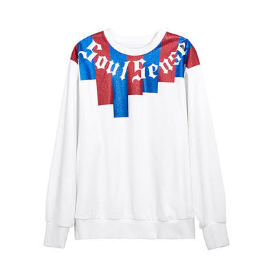 soulsense烫金嘻哈长袖卫衣