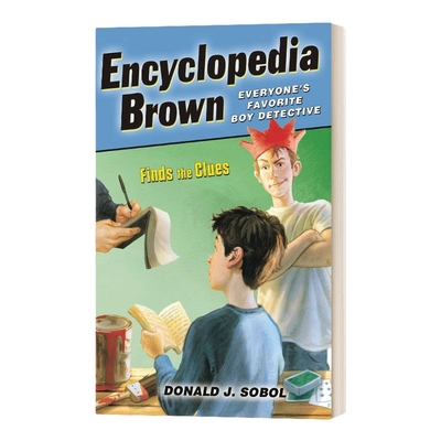 英文原版 Ency Brown Finds the Clues 百科全书小布朗 找线索 英文版 进口英语原版书籍儿童全英语书