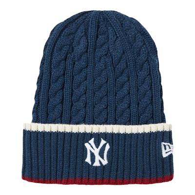 NewEra刺绣保暖MLB休闲毛线帽