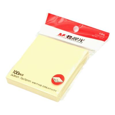 晨光文具3X3自粘便条纸100优事贴