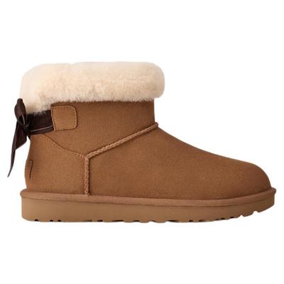 UGG蝴蝶结款迷你贝莉短靴雪地靴