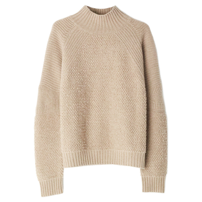 巴黎限定山羊绒高领插肩宽松显瘦