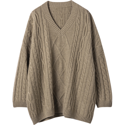 冬凤凰高端100%纯山羊绒衫