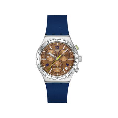 Swatch斯沃琪三眼计时瑞士手表