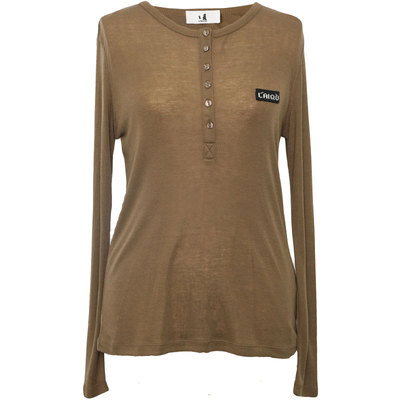 来去LaiQu2025新款开领防晒衫T恤