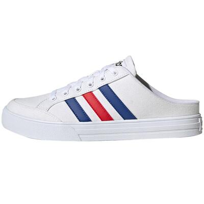 Adidas/阿迪达斯正品NEO VS SET MULE 男女半拖休闲帆布鞋 FX4848