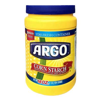 美国进口ARGO CORN STARCH食用玉米淀粉烘焙专用勾芡454g生粉淀粉