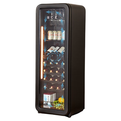 HCK红酒柜无霜家用冰吧饮料冰箱
