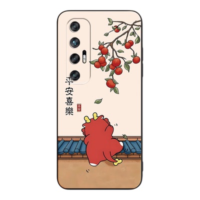 中式顺财神适用于小米10S手机壳