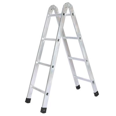 步步稳冲压碳钢两用人字梯